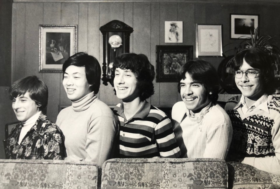 Phaze in 1975 (L to R): Chuck Heftman, drums; Ed Yep, bass/vocals ...