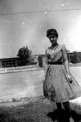 Young Rosie Hamlin in National City.