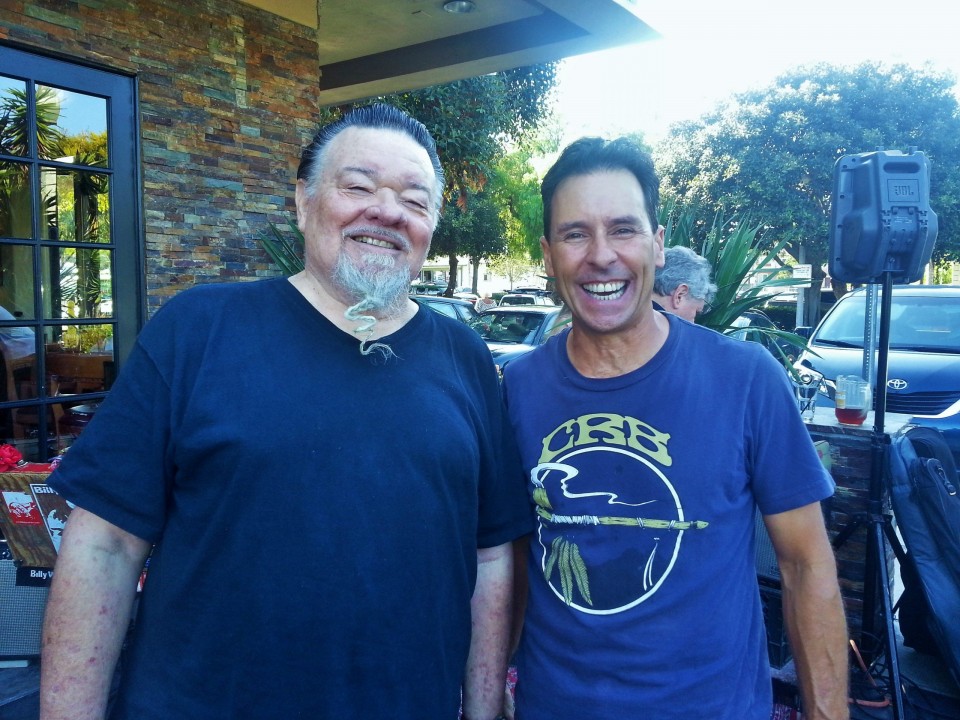 Harman with frequent collaborator Billy Watson.