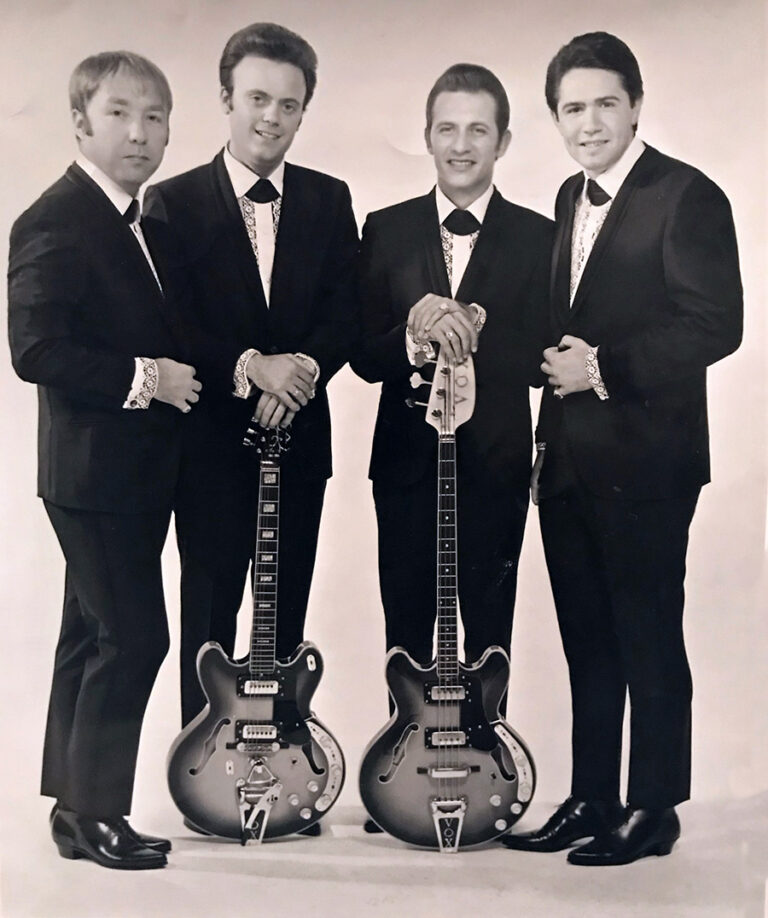 The Cascades in 1967: David Stevens, Eddie Snyder, Tony Grasso, Gabe ...